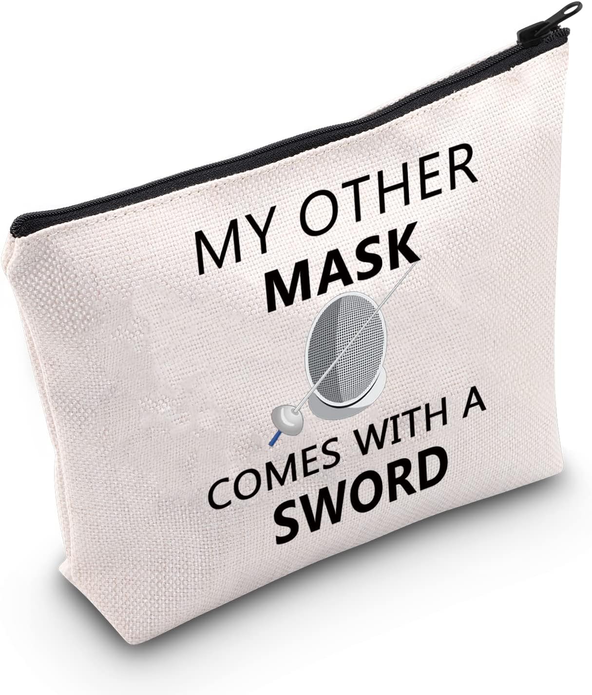 Amazon.com: MNIGIU Funny Fencing Gift Fencing Mask Bag My Other Mask ...