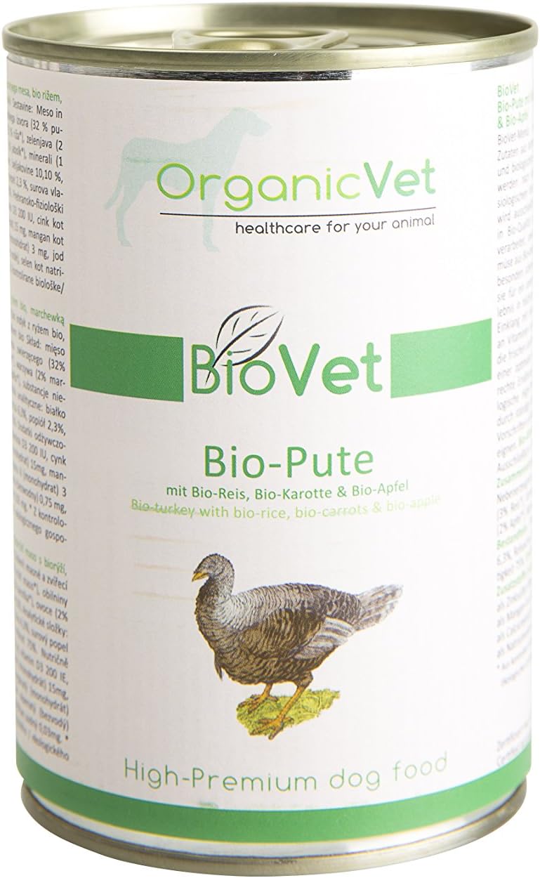 Terra-PURA Hundefutter Bio-Hähnleinmahlzeit 800g – Premium Nassfutter ...