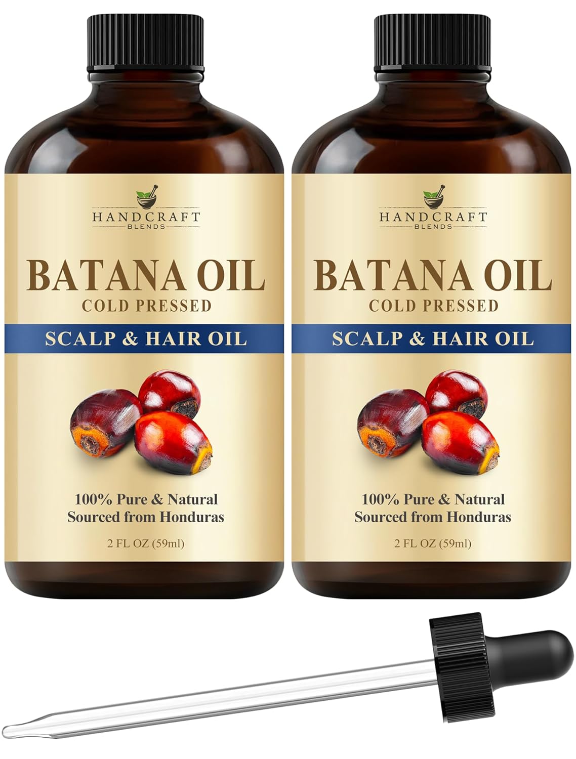 Amazon.com: Handcraft Blends Batana Oil - 2 Fl Oz - 100% Pure and ...