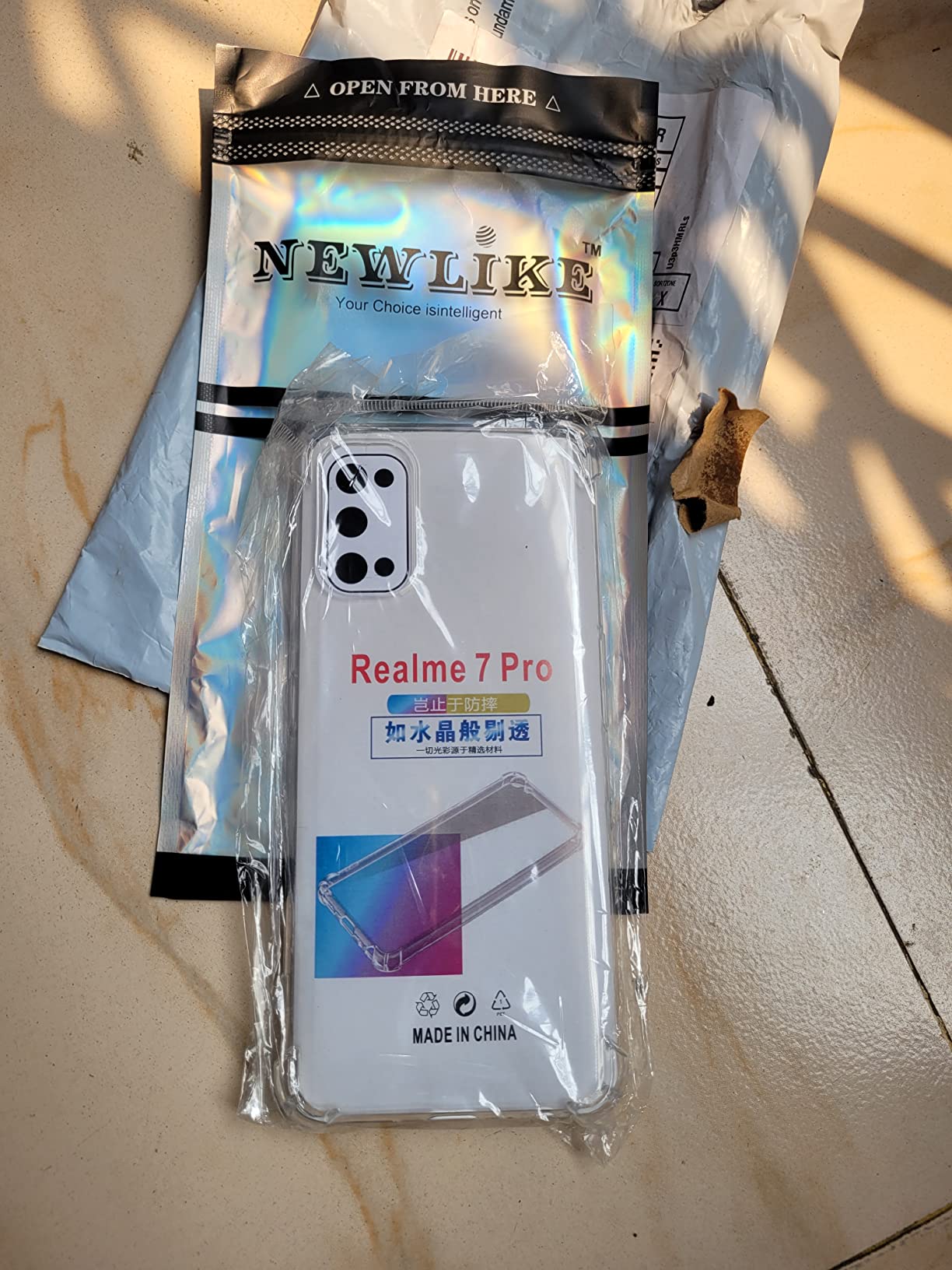 Newlike Realme 7 Pro, [Bumper] EXCLUSIVE - Transparent Back Cover Clear ...
