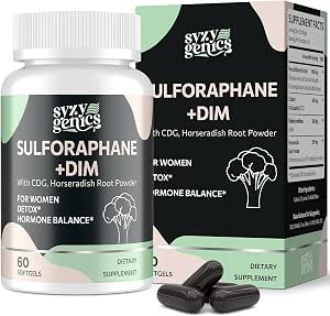 Amazon.com: Sulforaphane Supplement from Broccoli Sprouts, DIM and CDG ...
