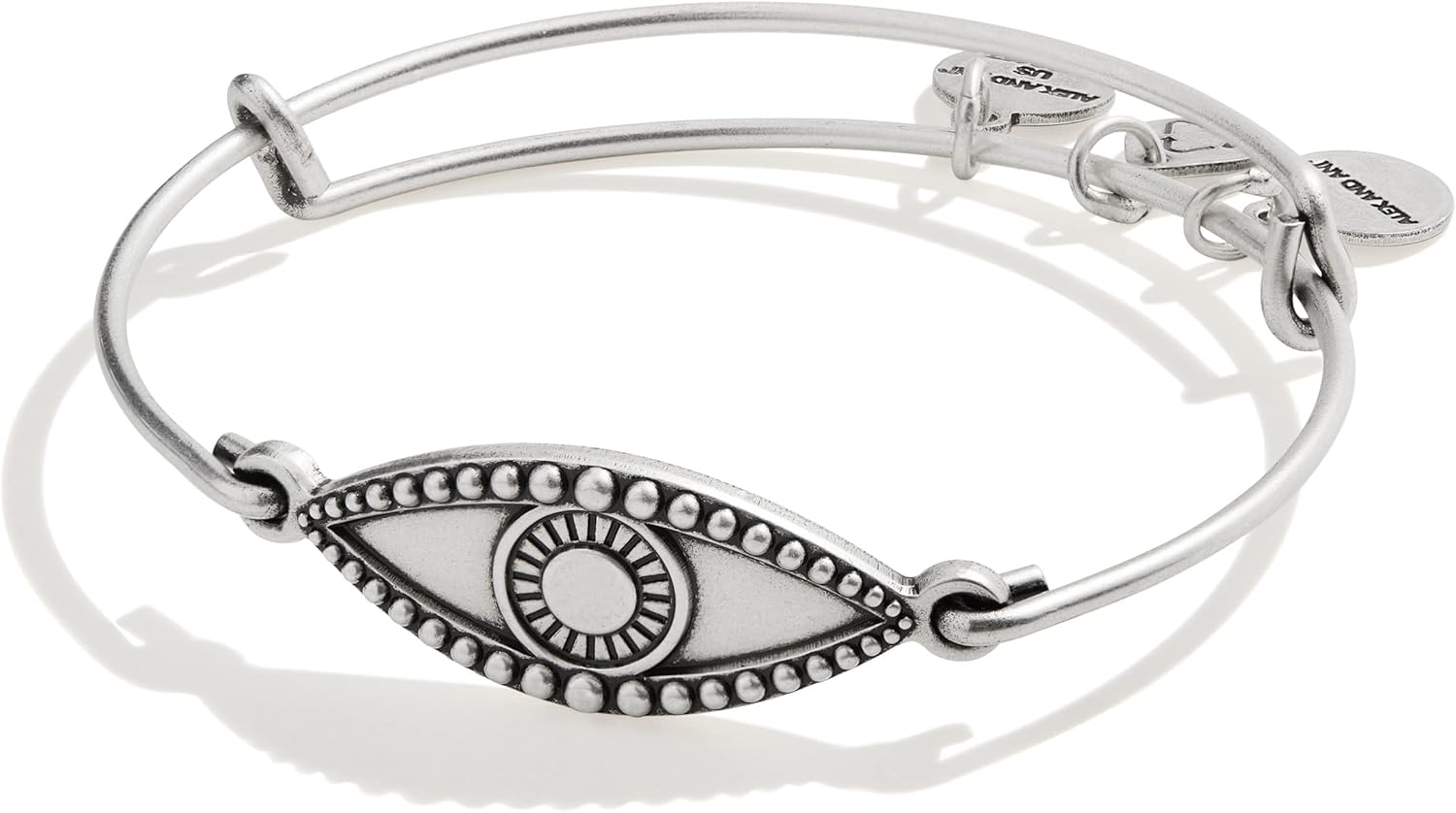 Amazon.com: Alex and Ani Symbols and Tokens Expandable Bangle for Women, Spiritual Armor In Line ...