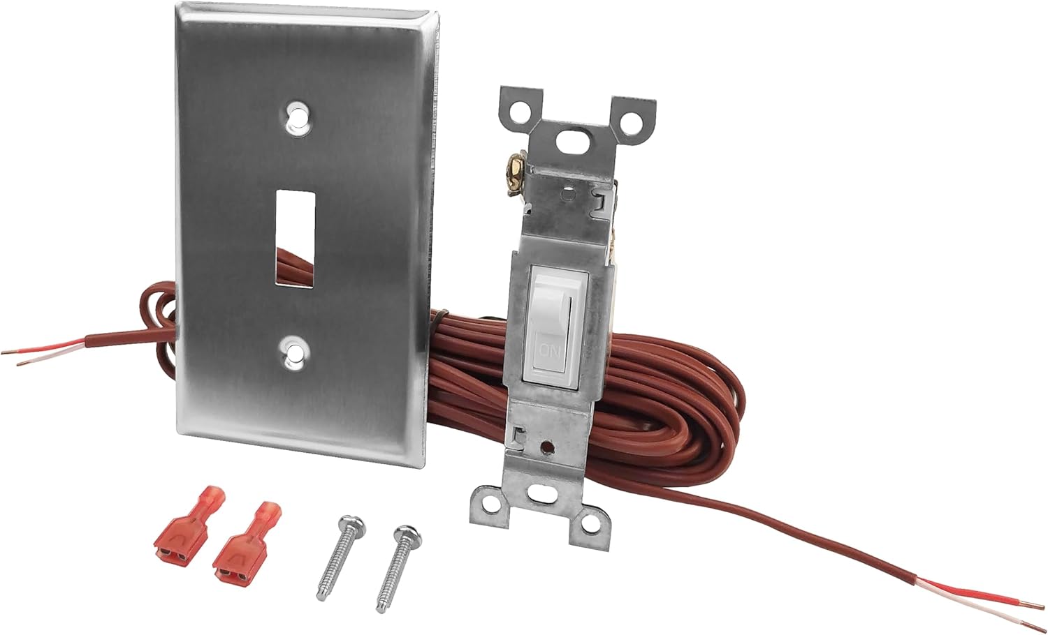 Amazon.com: Durablow WS1001-S Wired Wall Mounted On/Off Fireplace ...