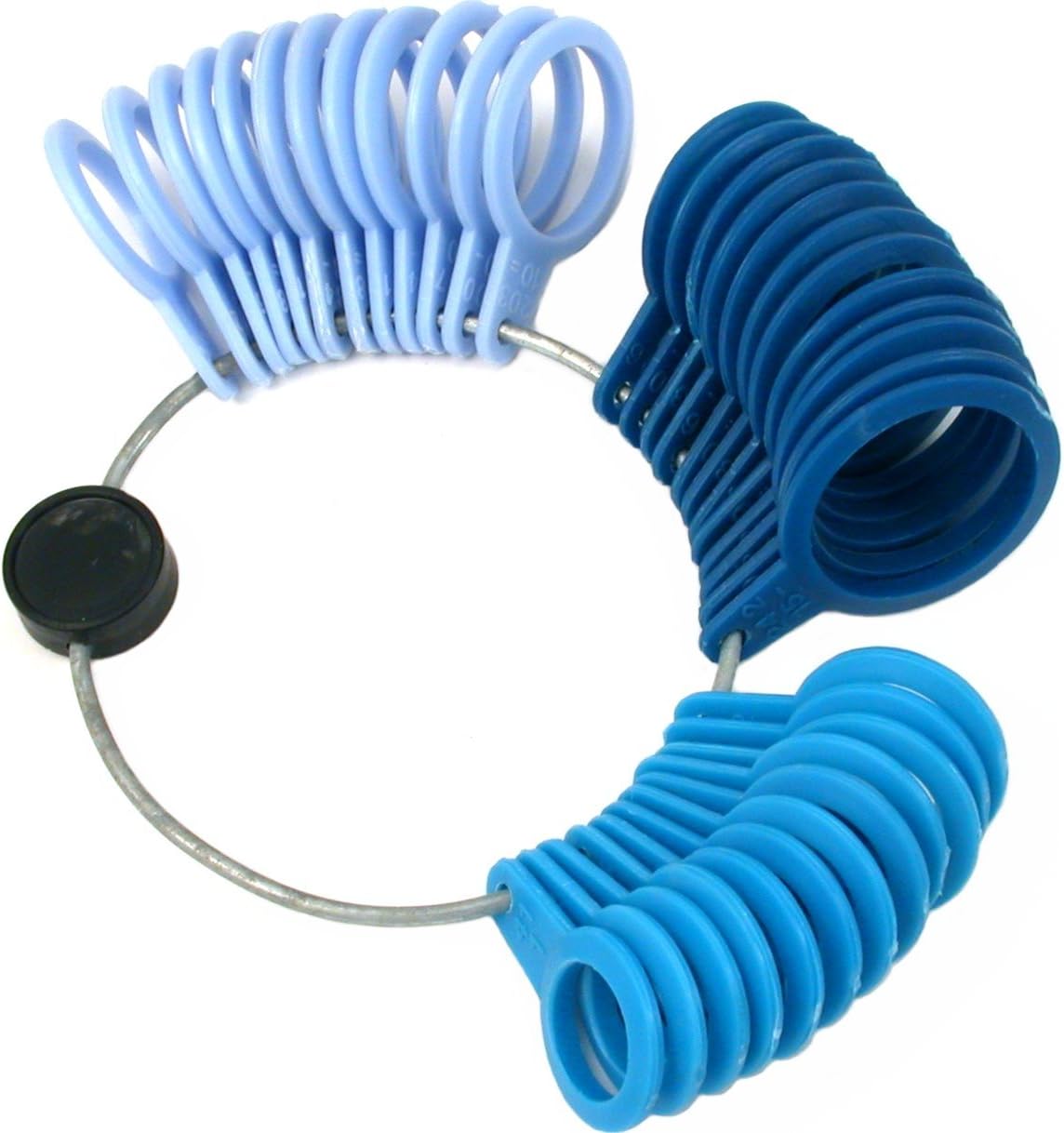 Amazon.com: Colored Plastic Ring Finger Sizing Gauge Jewelers Tools ...