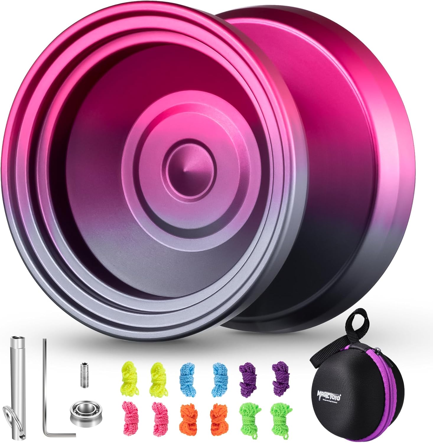 Amazon.com: V8 Yoyo Professional Yoyo for Kids Beginners, Responsive Yo ...