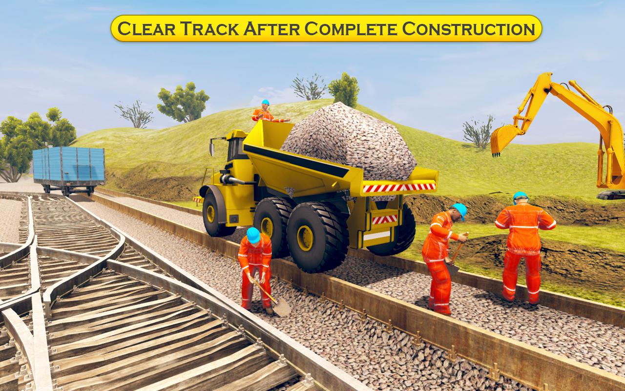 Real Train Station Construction Builder Simulator Train Games 3D - App ...