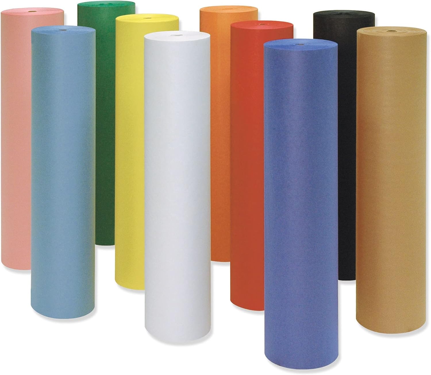 Amazon.com: Riverside Paper Decorol Flame Retardant Colored Paper Rolls ...