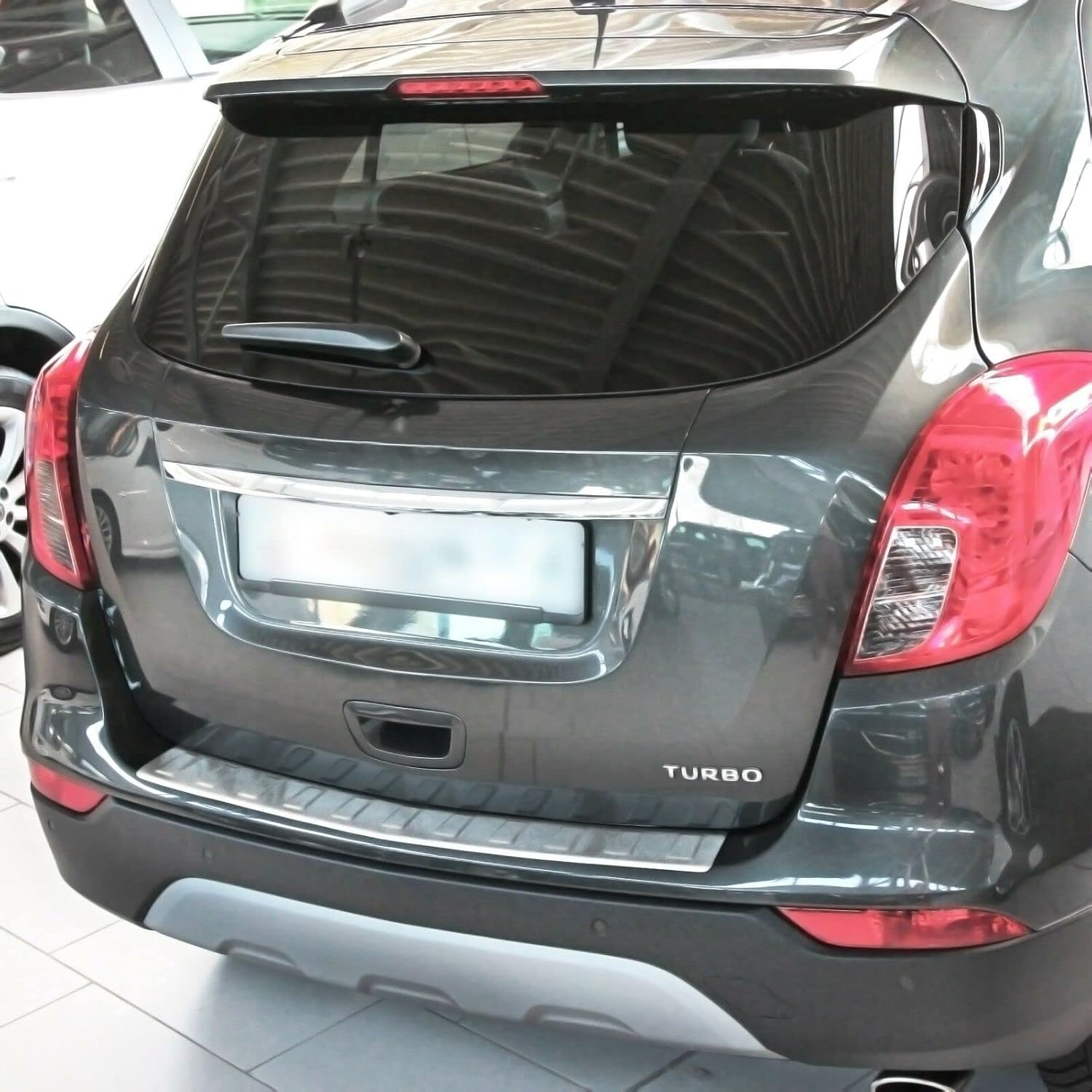 Recambo Boot Sill Protector Stainless Steel Chrome Compatible with ...