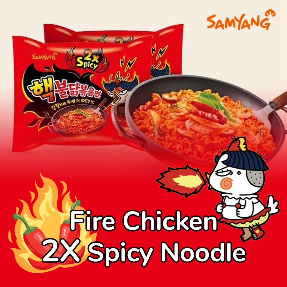 Samyang Noodles: 2x Spicy Samyang Ramen Made In 15 Min –, 47% OFF