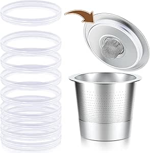 Amazon.com: CAPMESSO 20 Pack Rubber Gasket for Reusable K Cups ...