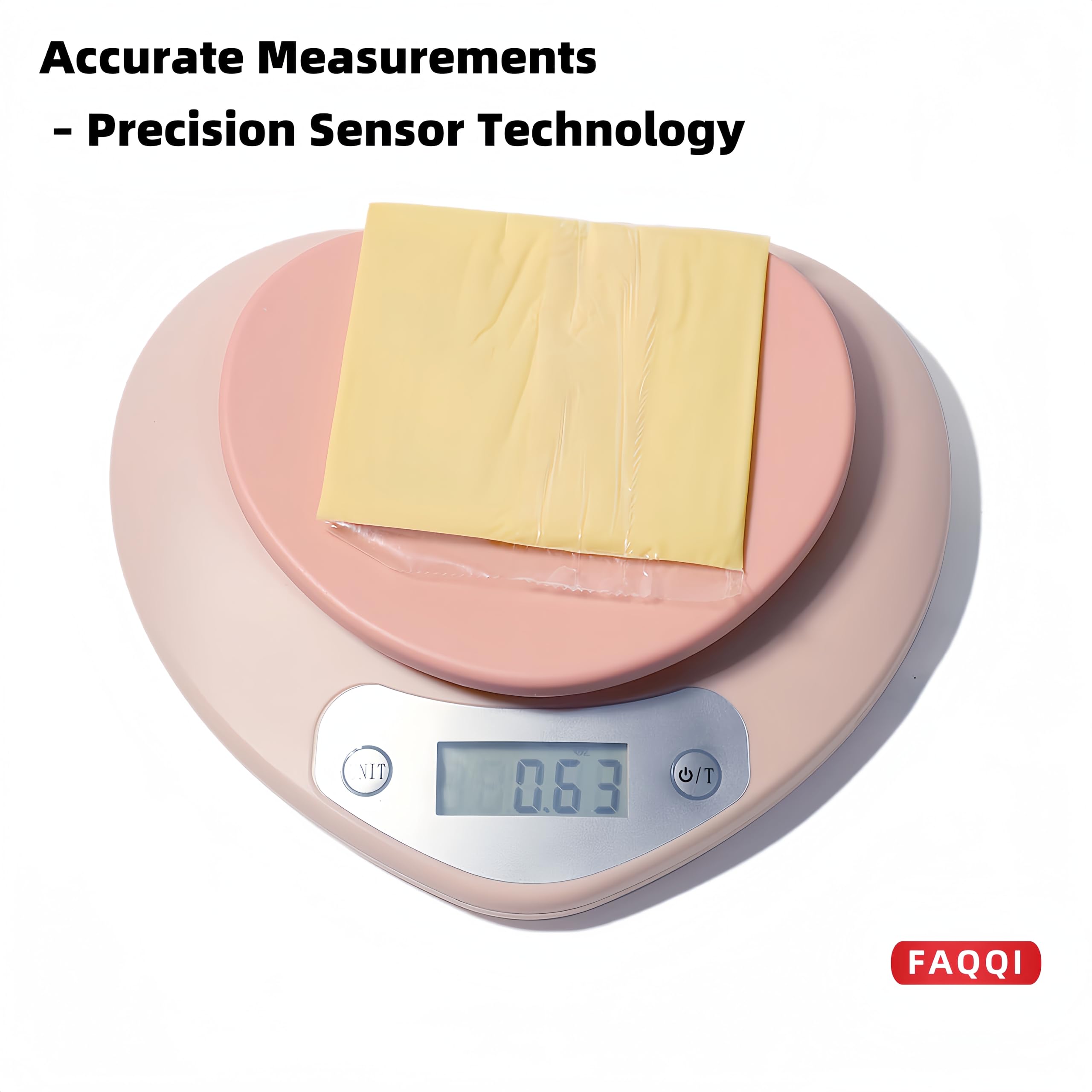 Food Scale Pink Digital Kitchen Scale - 5kg/11lb Capacity For Precise ...