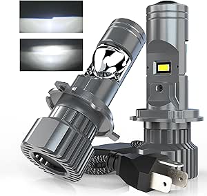 Amazon.com: CHOPDARK H4 H19 HS1 9003 HB2 LED Bulbs Small Projector Lens Fog Lamps 110W 30000Lm ...