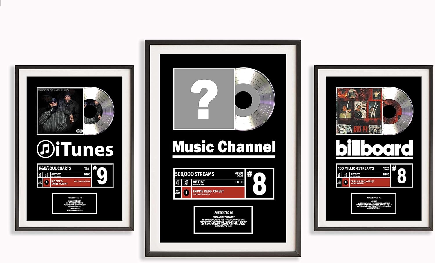 Amazon.com: Custom Album Covers Posters For Wall Decor, Artist Album ...