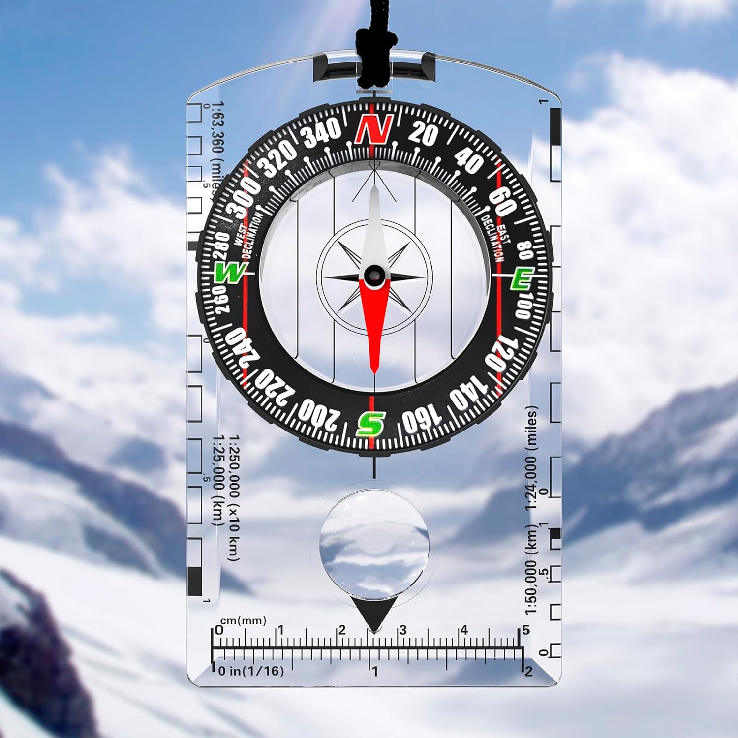 Amazon.com : SEMEANT Professional Orienteering Compass for Hiking ...