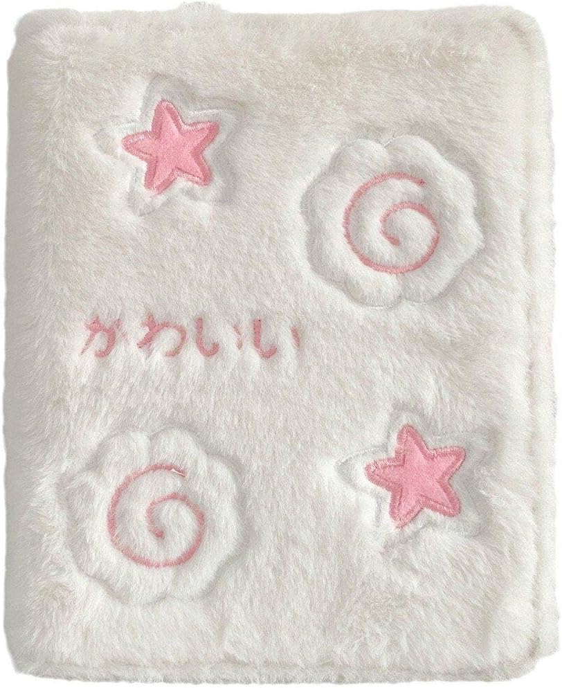 Plush Card Album, Cute Cartoon Binder Card Holder, Fits 80 Cards ...