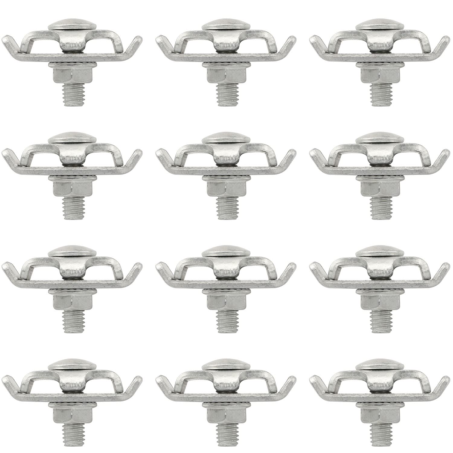 Amazon.com: Gridwall Joining Clip TAODAN 12PCS S Zinc Plated Grid Wall ...