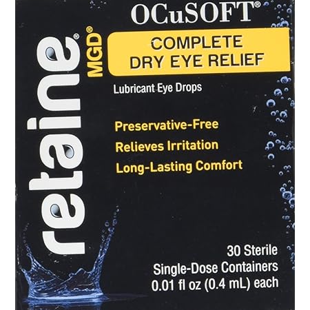 Amazon.com: OCuSOFT Retaine MGD Complete Dry Eye Relief Lubricant Eye ...