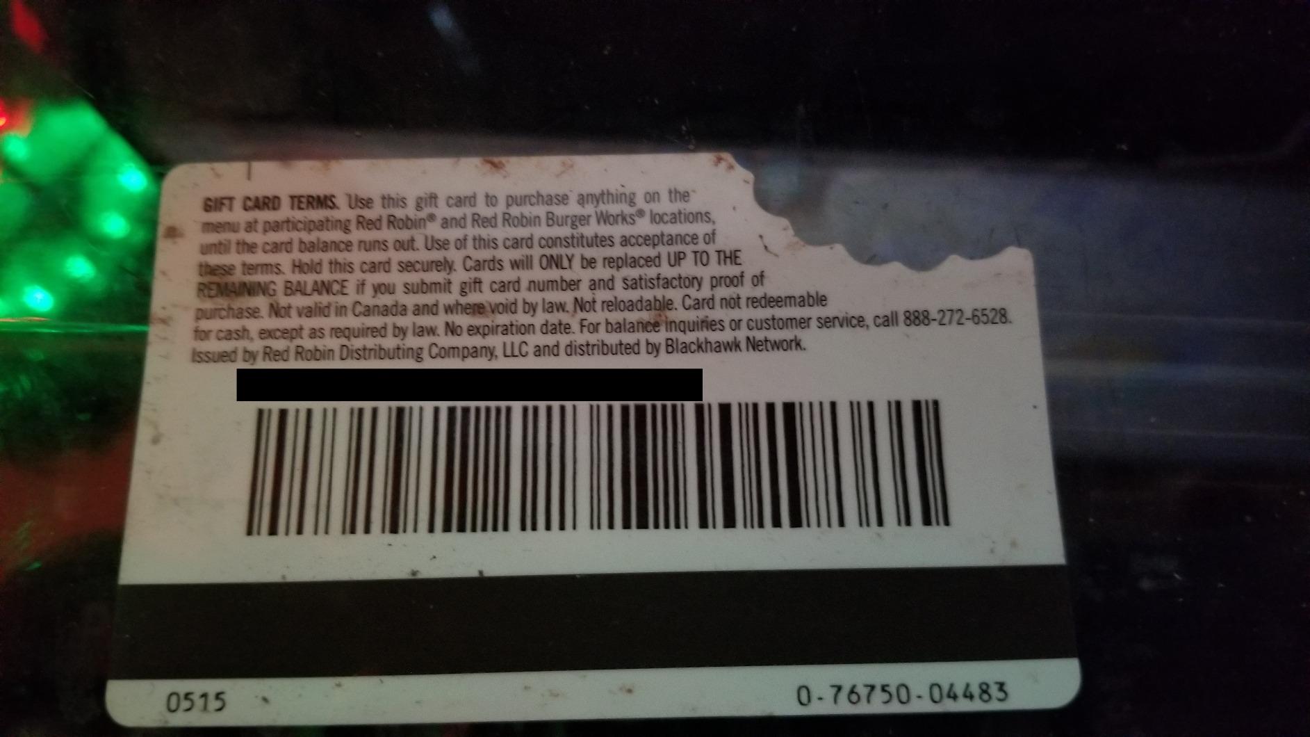 Amazon.com: Red Robin Gift Card : Gift Cards