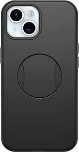 OtterBox iPhone 15, iPhone 14, and iPhone 13 OtterGrip Symmetry Series Case - Black, Built-in ...