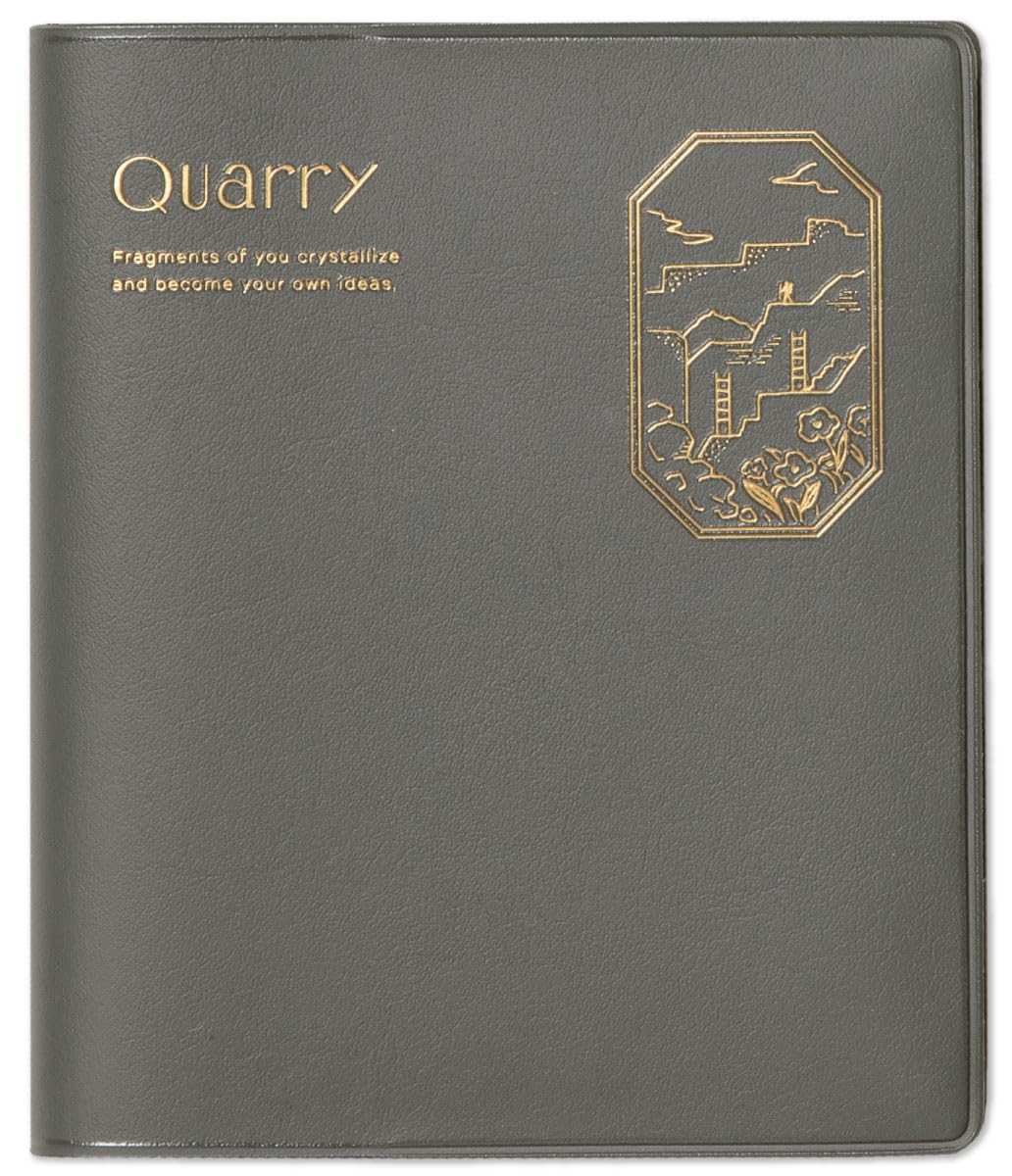 Amazon.co.jp: いろは出版 Quarry fragments log【slate gray】GQL-03 : 文房具・オフィス用品