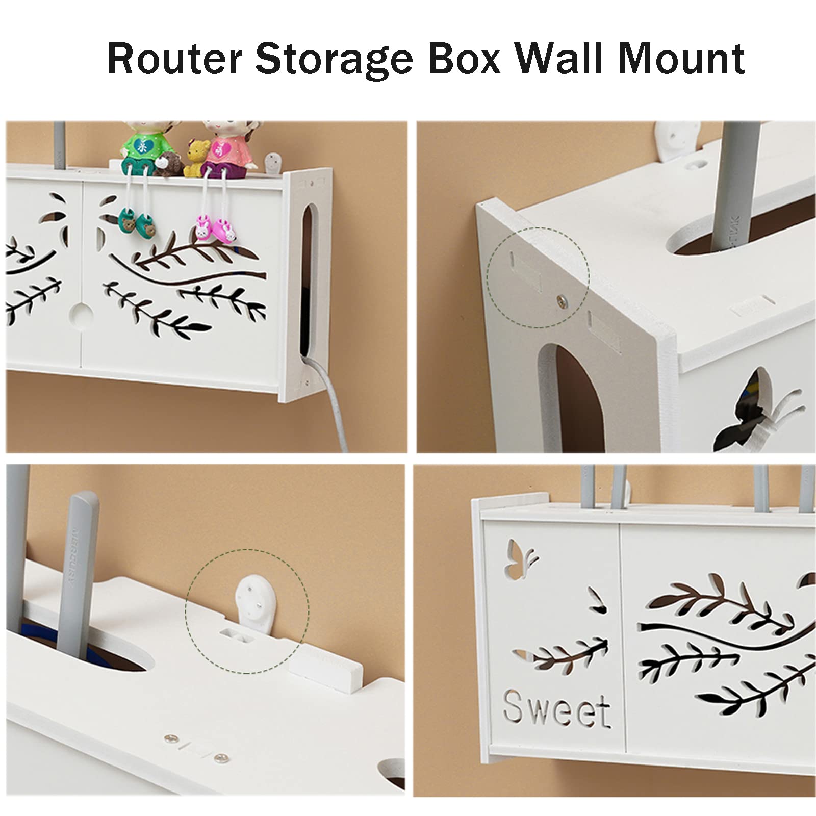 Diy Cardboard Wall Organizer New 2 In 1 Wall Mounted Storage Box