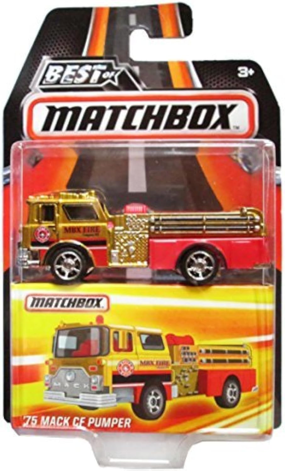 Amazon.com: Best of Matchbox - '75 Mack CF Pumper Fire Truck - Series 1 ...