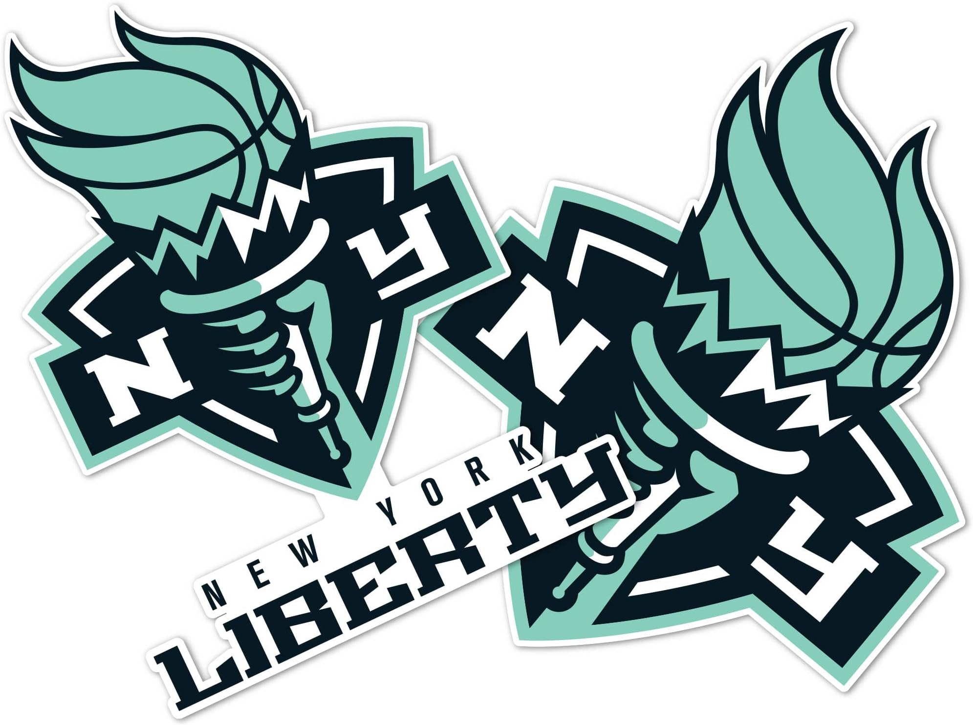 Amazon.com: WNBA Logo Sticker - Graphic for Auto, Wall, Laptop, Cell ...