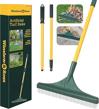 Amazon.com : Adjustable Rake for Leaves, Hand Telescopic Leaf rake, 3 ...