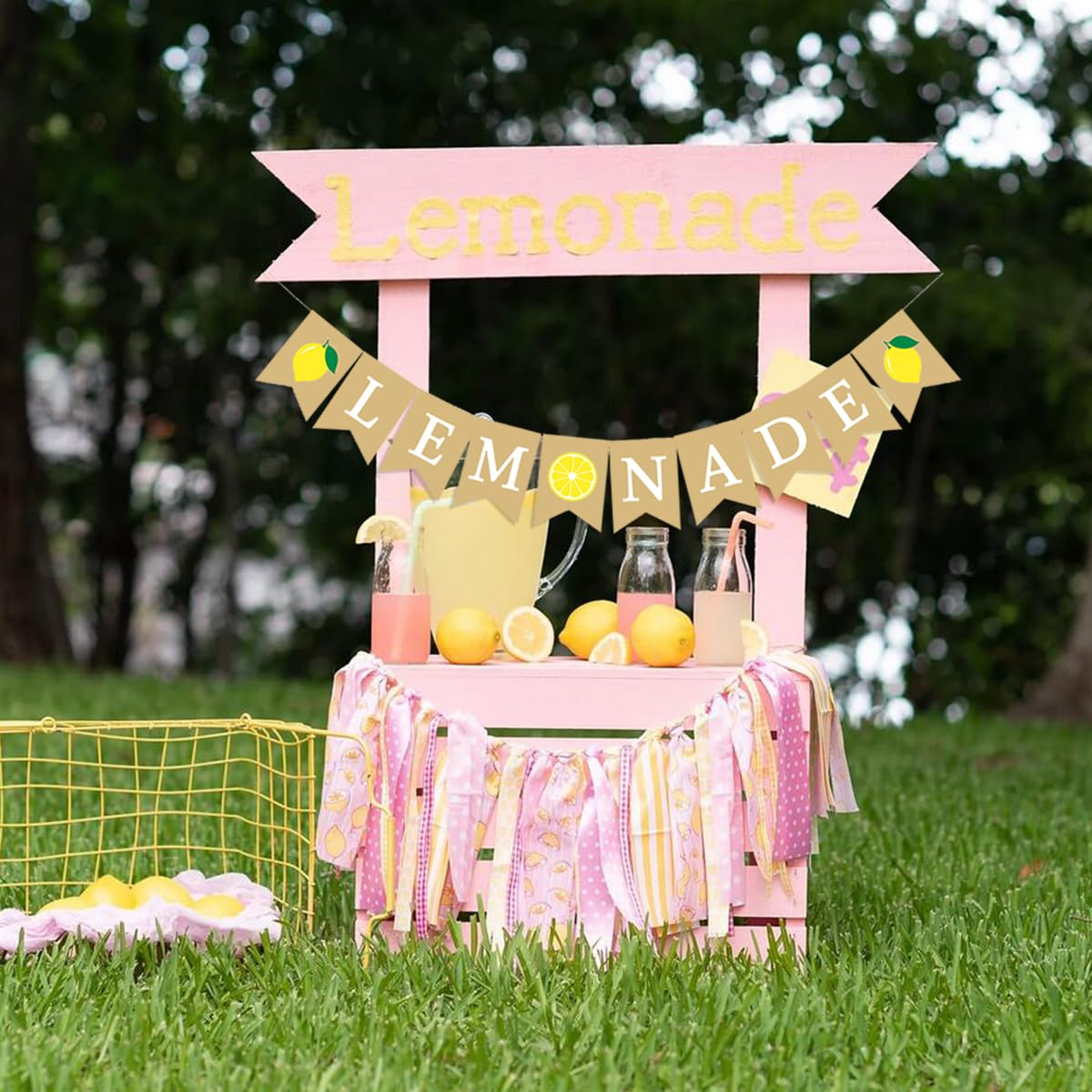 Lemonade Stand Decoration Ideas Lemonade Themed Birthday Party