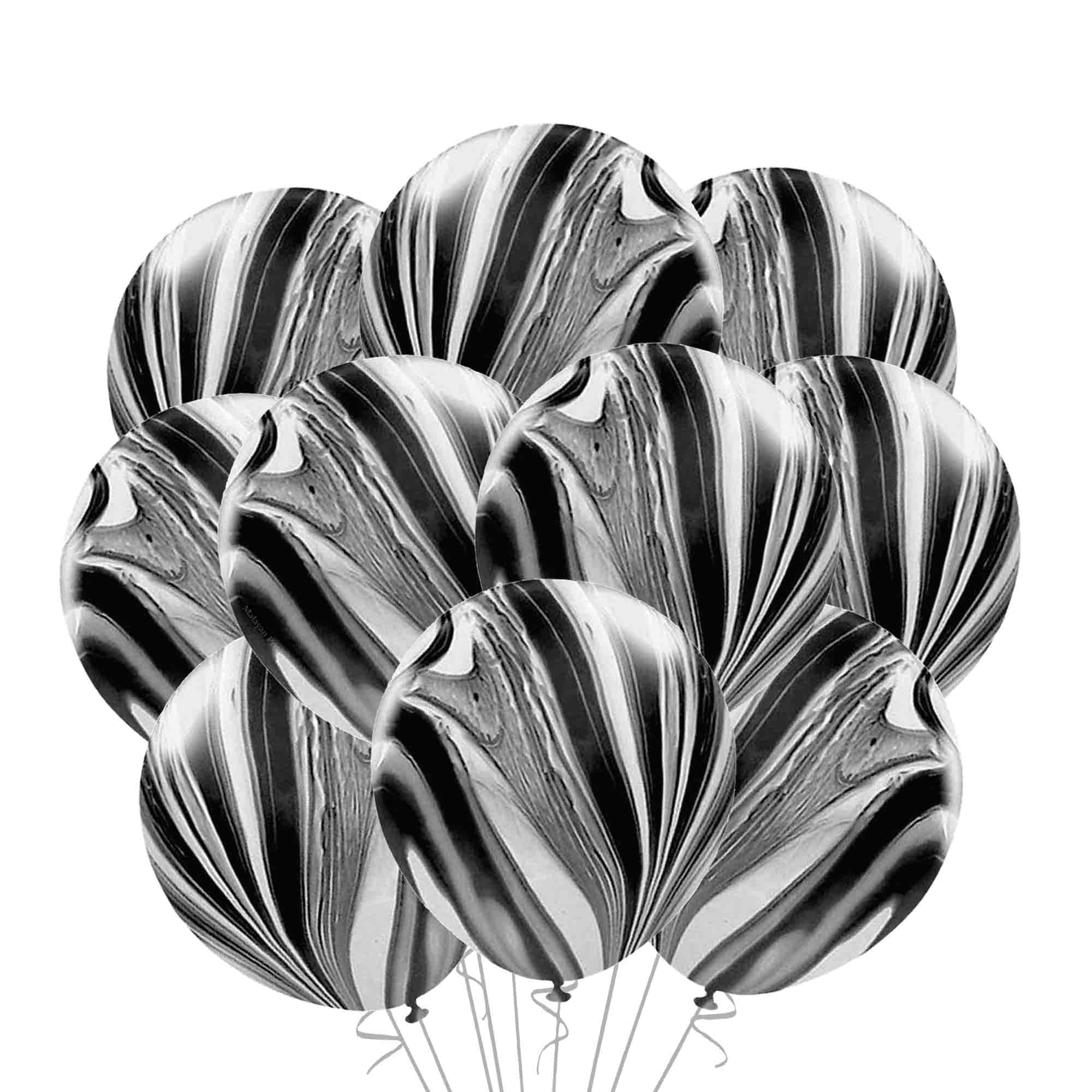 Amazon.com: Marble Balloons Latex 12 Count, Marble Swirl Balloons for ...