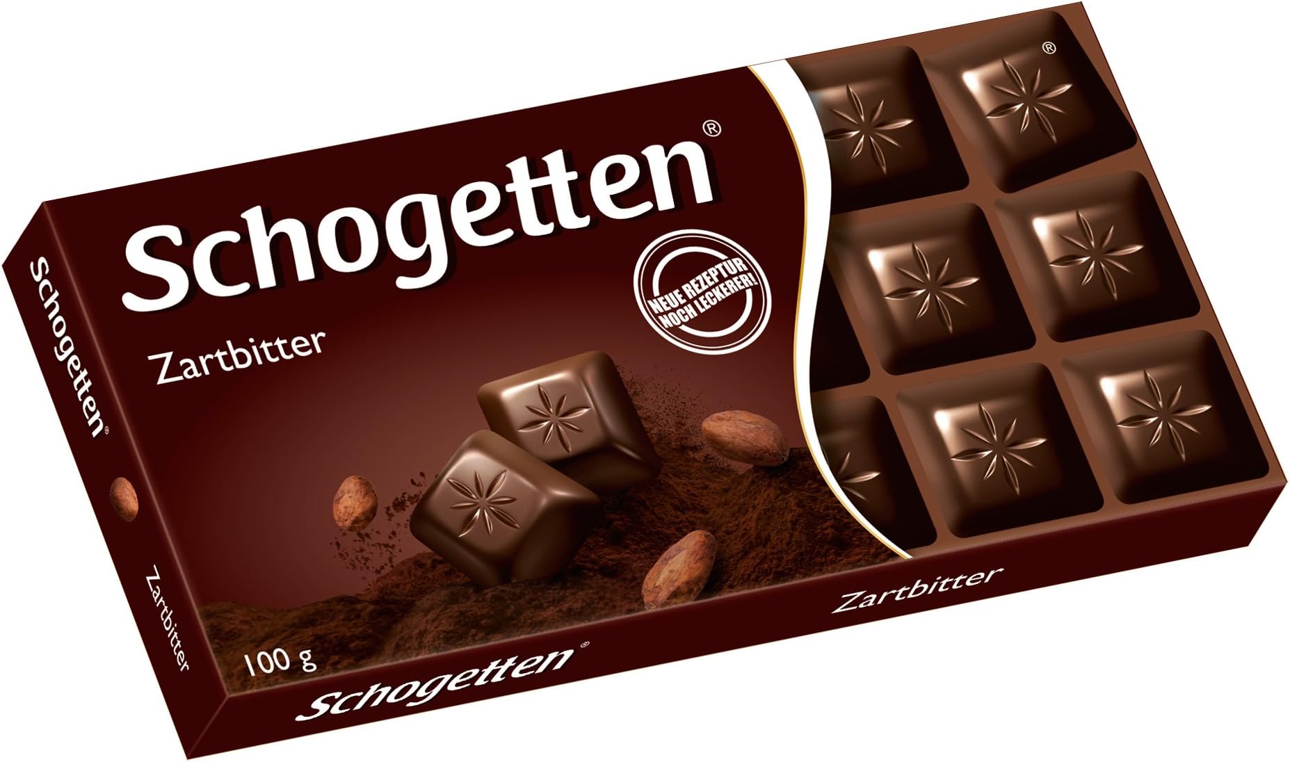 Amazon.com : 6 Pack Eurocrem Block Chocolate 100g each : Grocery ...