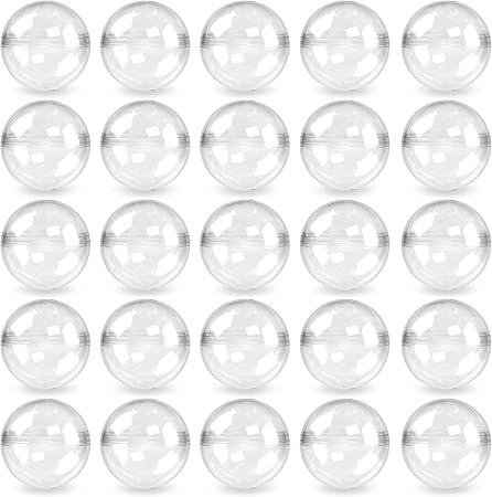 Amazon.com: Entervending Vending Machine Empty Round Capsules 1.1” 500 ...