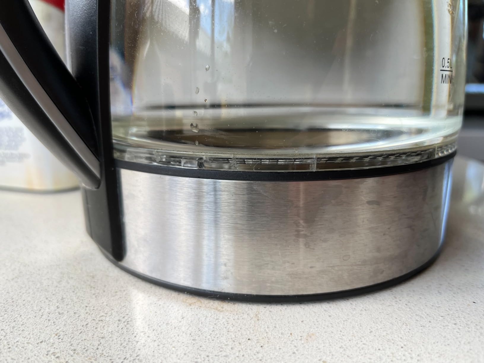 Pursonic Glass Kettle Electric LED Light Kitchen Water Jug Stainless ...