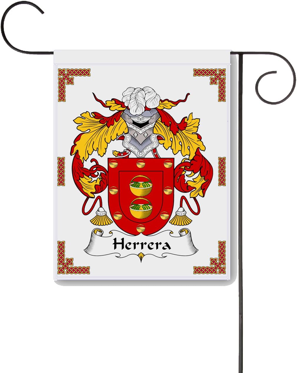 Amazon.com : Herrera Coat of Arms/Herrera Family Crest 11 X 15 Garden ...