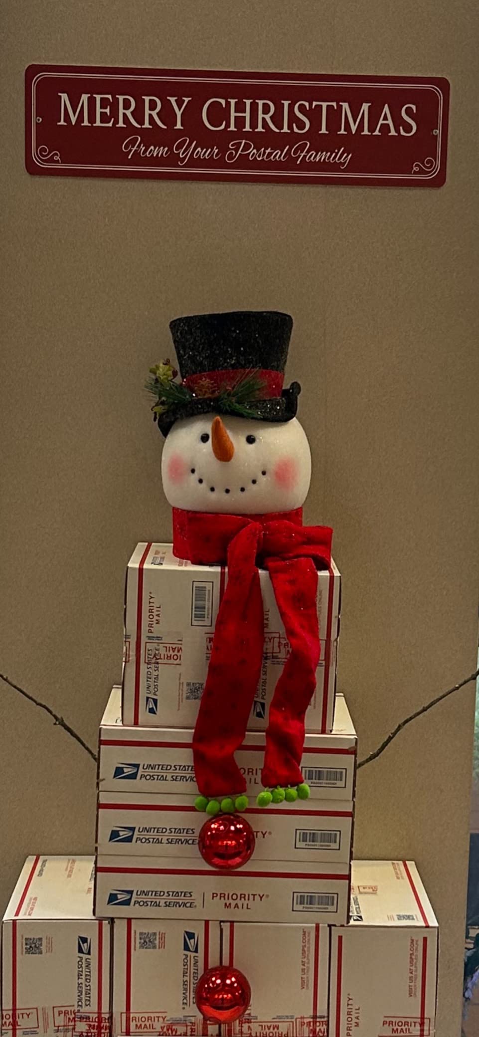 Amazon.com: Burton & Burton Tree Topper Foam Snowman Head : Home & Kitchen