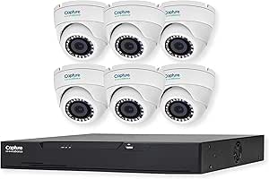 Amazon.com : Capture Advance R2-HD8C5MPK Surveillance 7-Piece Kit; Kit ...