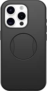 Amazon.com: OtterBox iPhone 15 Pro (Only) OtterGrip Symmetry Series Case - Black, Built-in Grip ...