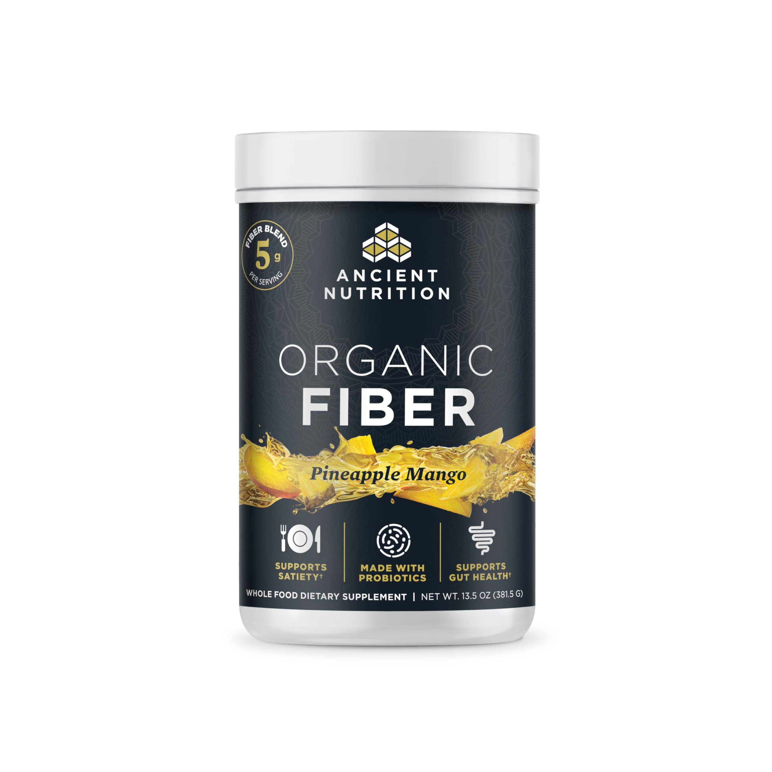 Amazon.com: Ancient Nutrition Organic Fiber Powder, Pineapple Mango ...