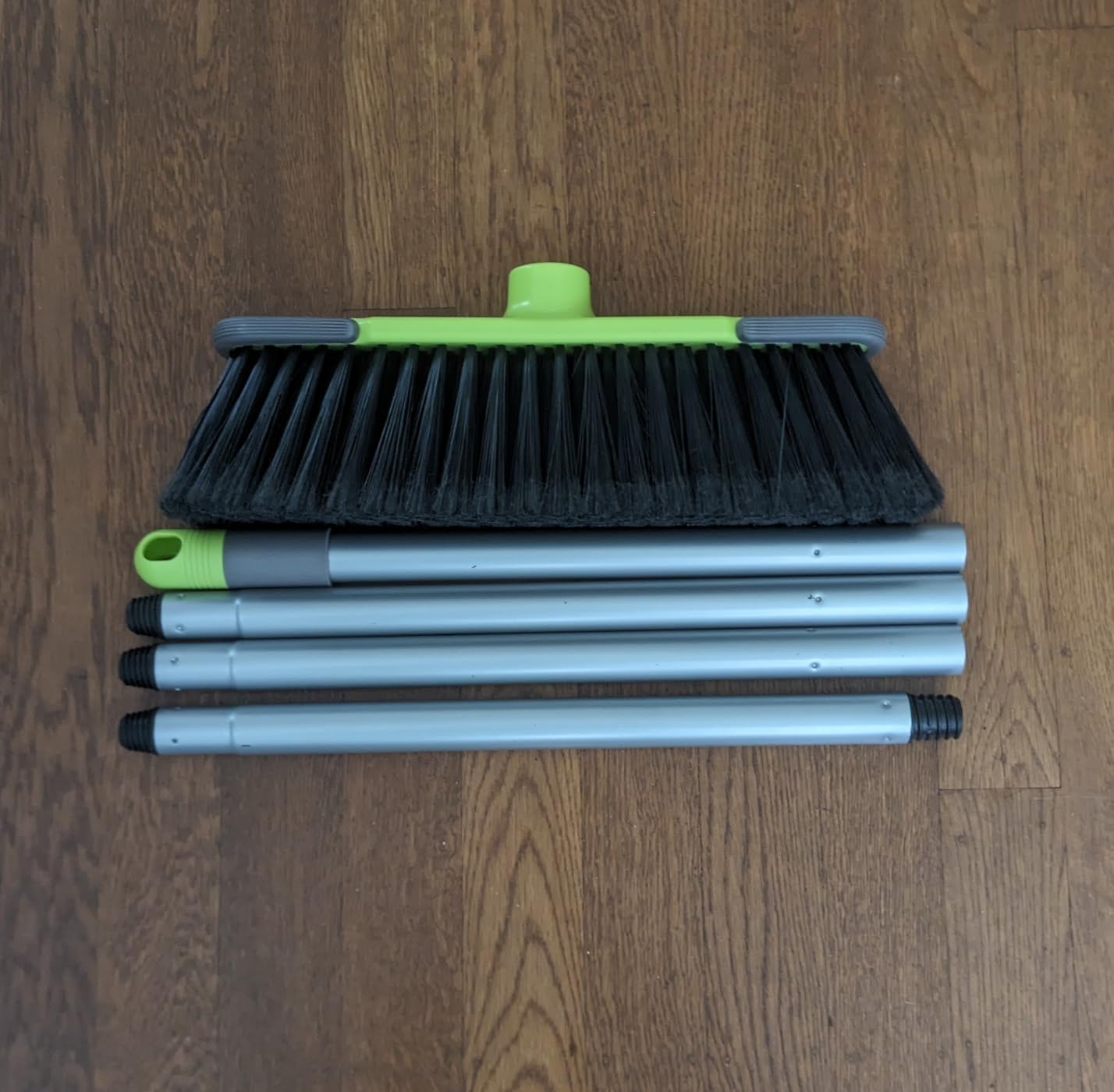 Amazon.com: Green Indoor Broom 54" Long handle House Broom for Floor ...