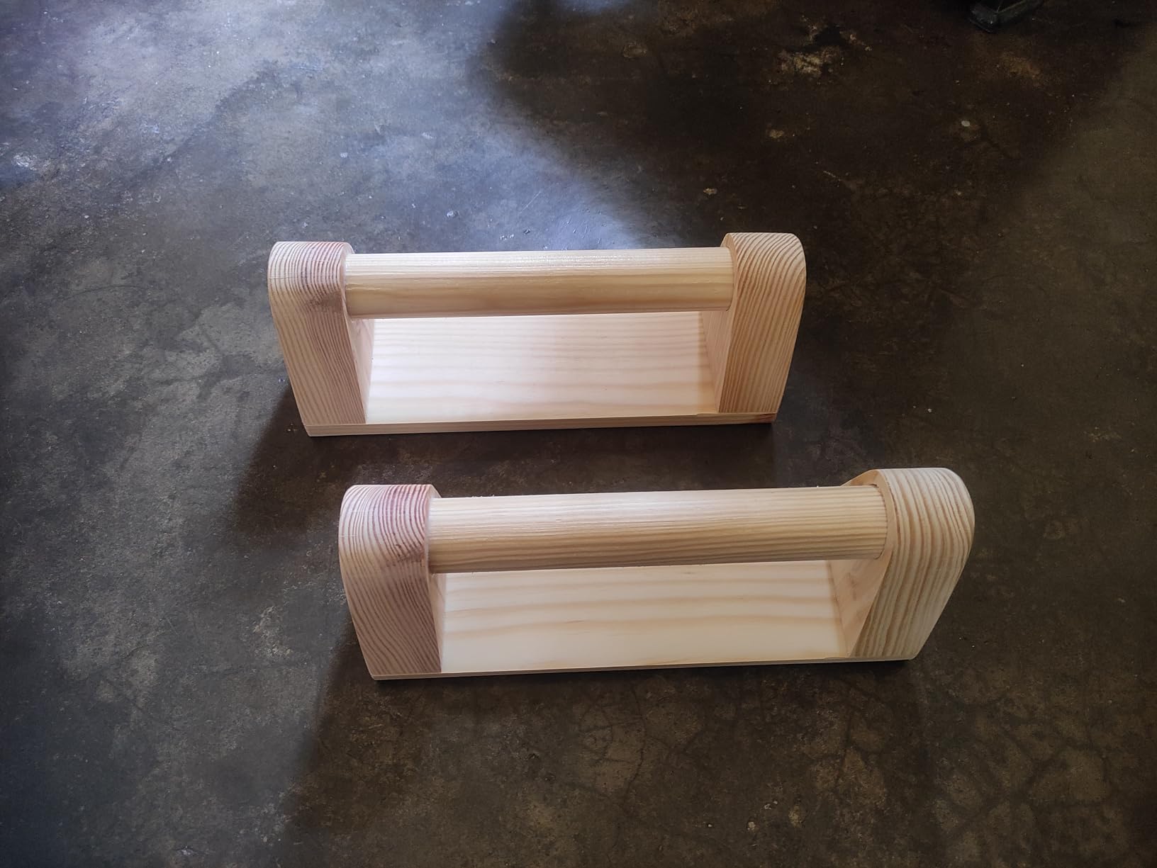 Buy GONCHAK HUB Push Up Stand Wooden with Non-Slip Baseplate for ...