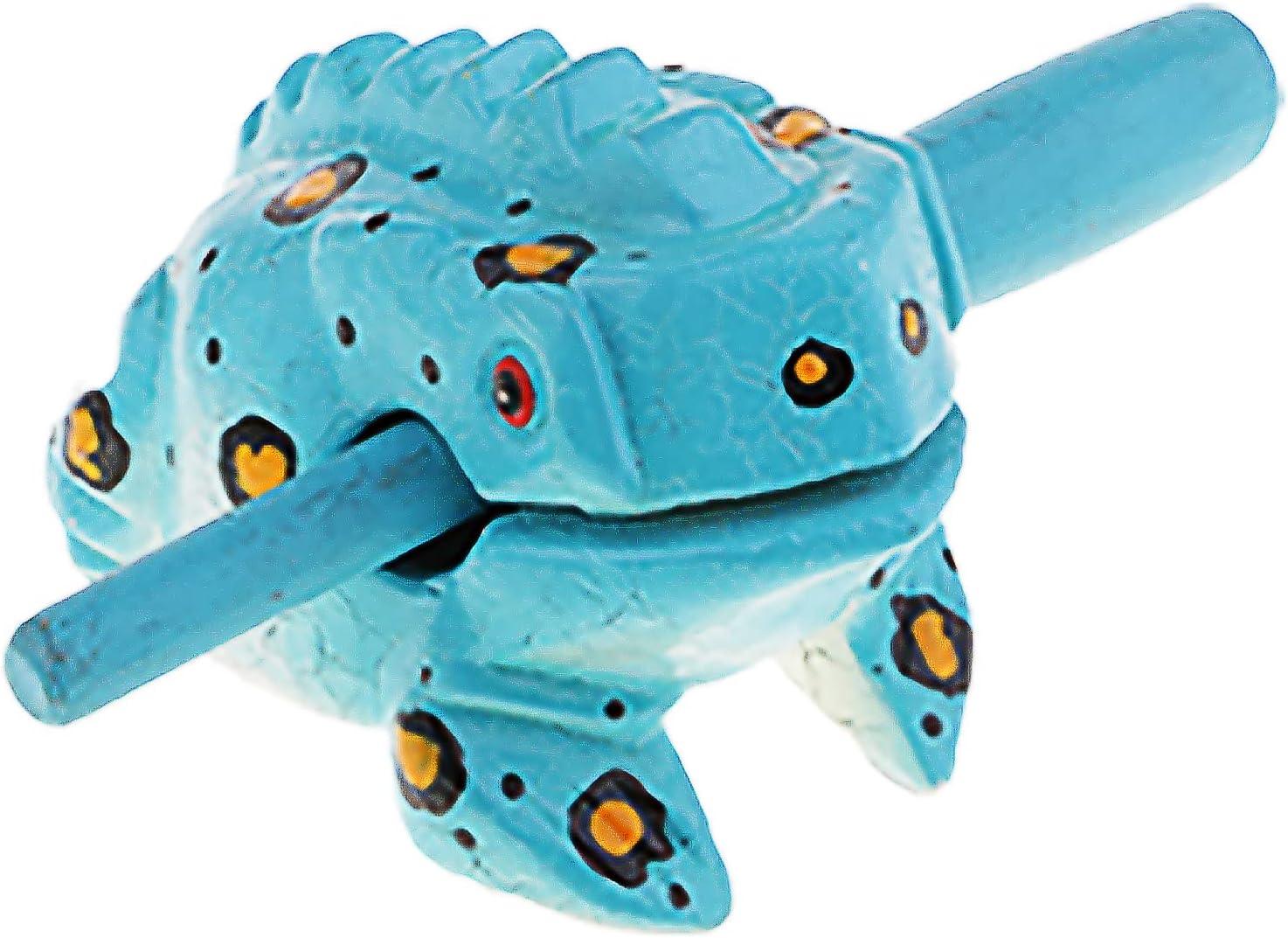 Amazon.com: 3.5" Wooden Frog Guiro Rasp Instrument - Percussion Musical ...