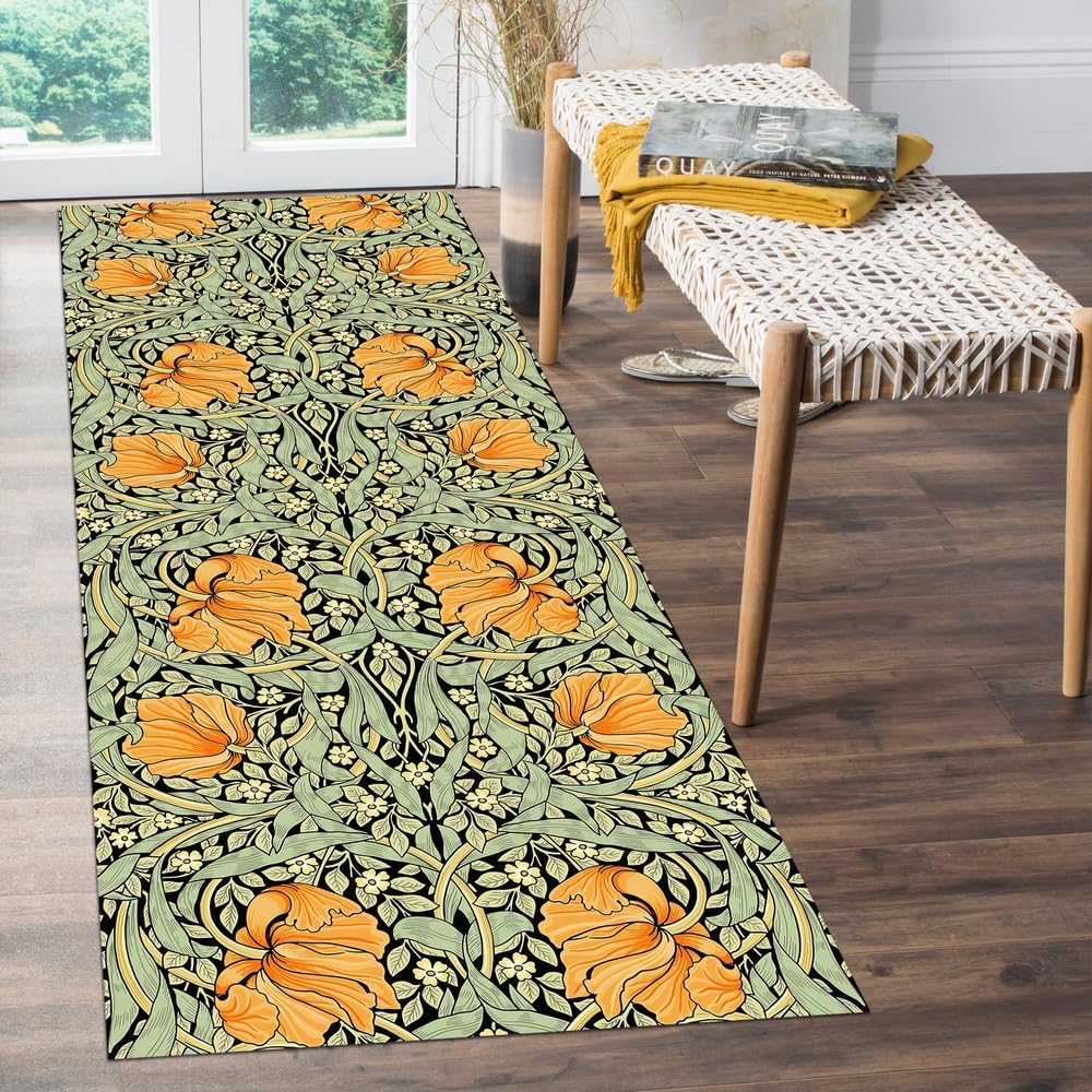 JUST BREATHE Runners for Hallways, Runner Rug Washable 2x5 Non Slip Low ...