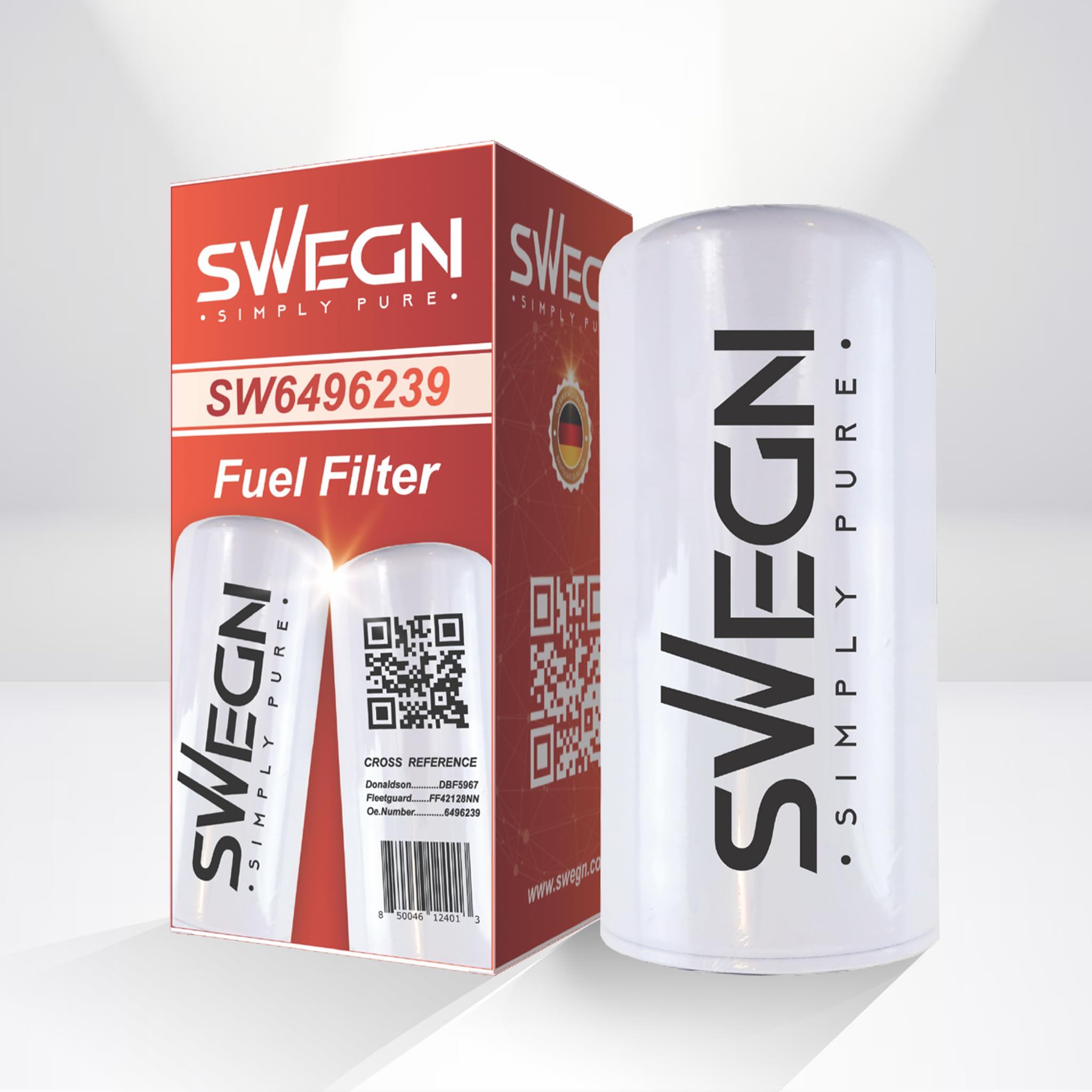 Amazon.com: Swegn SW6496239 Compatible with Volvo Fuel Filter Cross ...