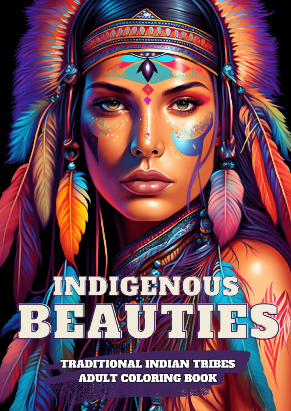 Amazon.com: Indigenous Beauties Coloring Book: Traditional Indian ...