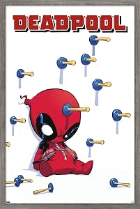 Amazon.com: Trends International Marvel Comics Deadpool - Darts Wall ...