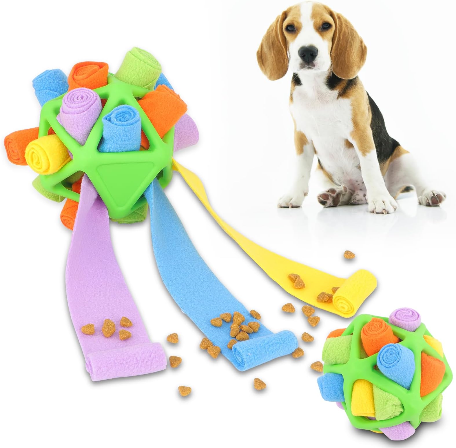 Pet Supplies : LydeLog Snuffle Ball for Dogs, Interactive Dog Ball ...