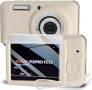 Amazon.com : TUOOUT Silicone Case for Kodak PIXPRO FZ55 Digital Camera ...