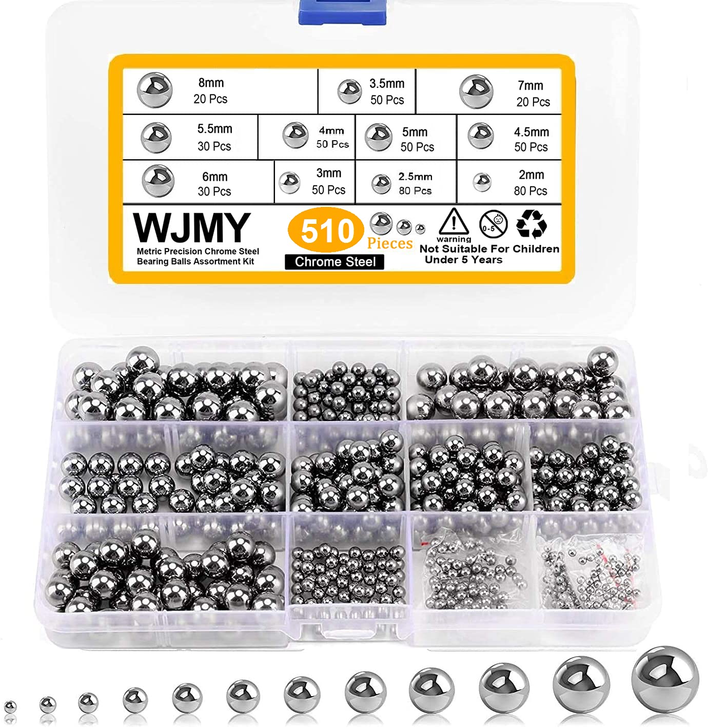 Bearing Balls Steel Balls 304 Stainless Steel Precision Chrome Balls ...