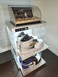 Amazon.com: ANTBOX Shoe Organizer LED Smart Control,Auto-Shoe Boxes ...