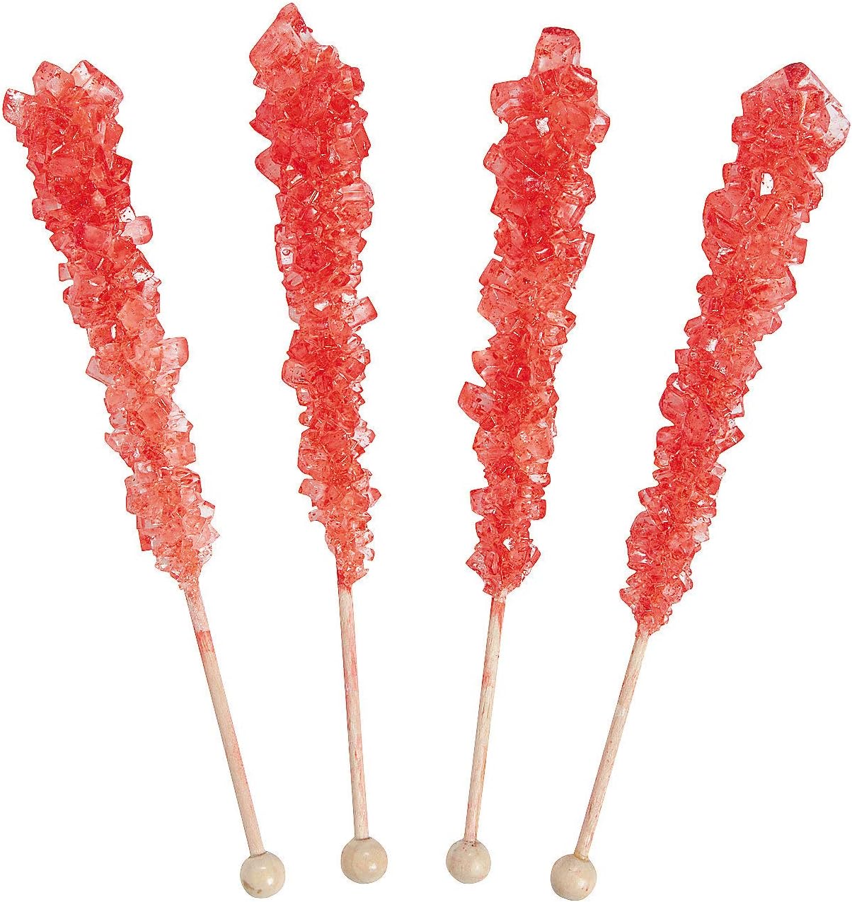 Amazon.com : Fun Express Rock Candy Pop Sticks (Red) - VBS Vacation ...